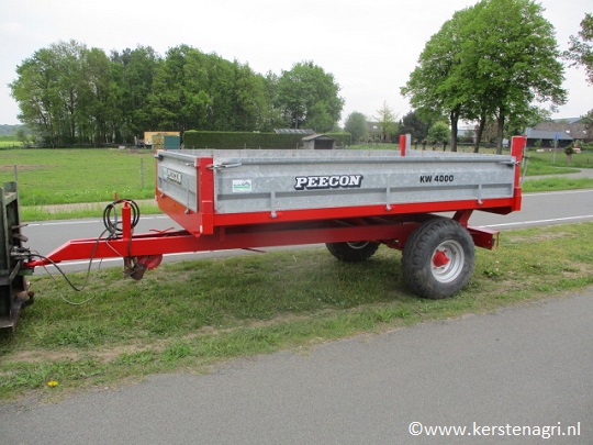 4 tons peecon kw 4000 kipper met hydro rem - Kerstenagri.nl, Welkom bij ...